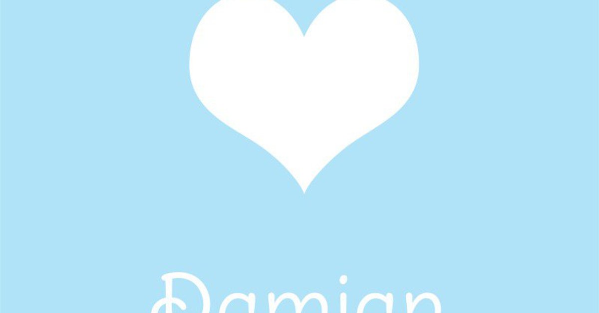 Damian - Herkunft und Bedeutung des Vornamens