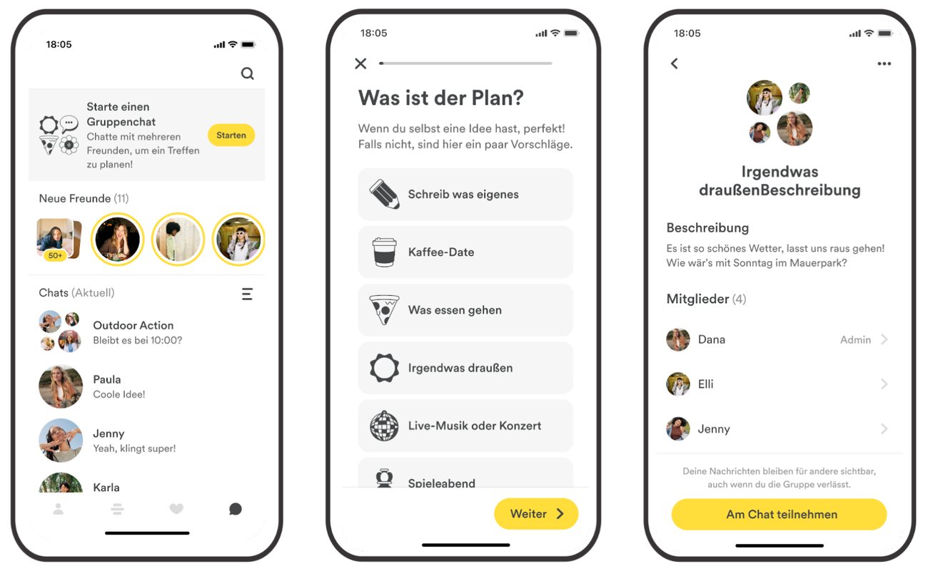 Bumble Friends: Wie funktioniert die App?