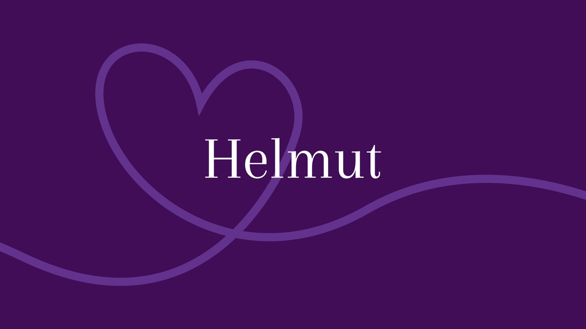 Helmut - Herkunft und Bedeutung des Vornamens Helmut - Herkunft und Bedeutung des Vornamens