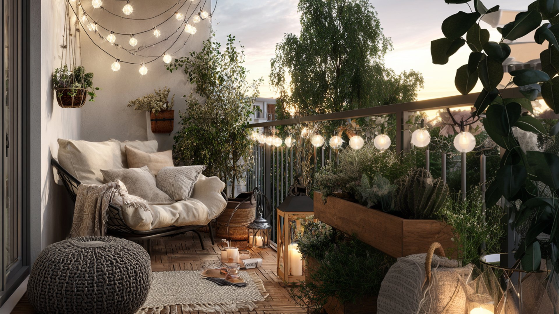 Spannende Balkon Deko Selber Machen Bild