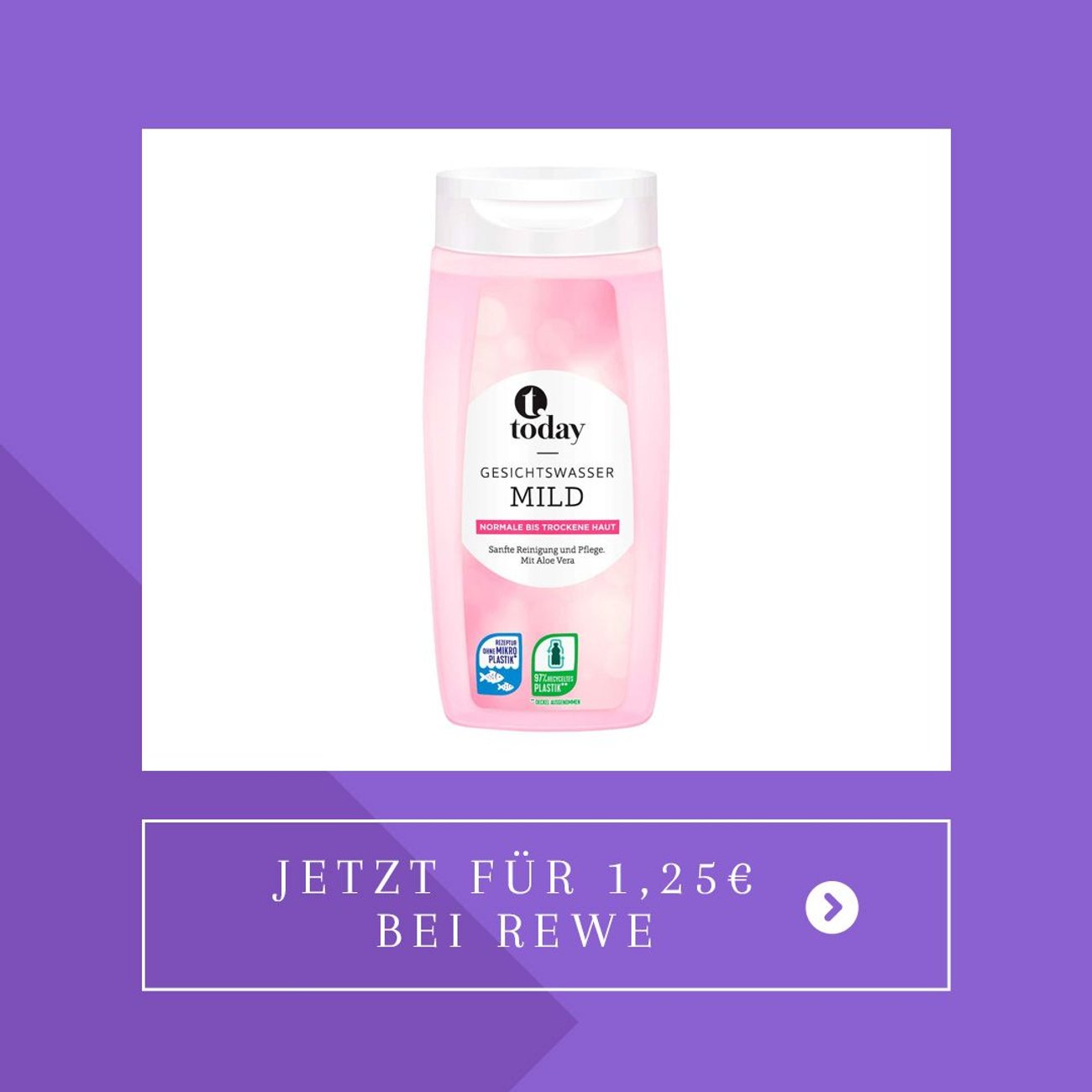 Welches Gesichtswasser ist das beste? Laut Öko-Test dieses für unter 2 Euro