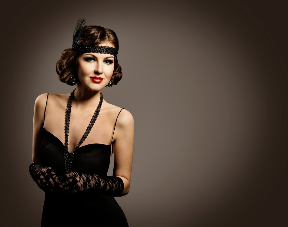 Elegantes 20er Jahre Frauen Frisuren Fotos