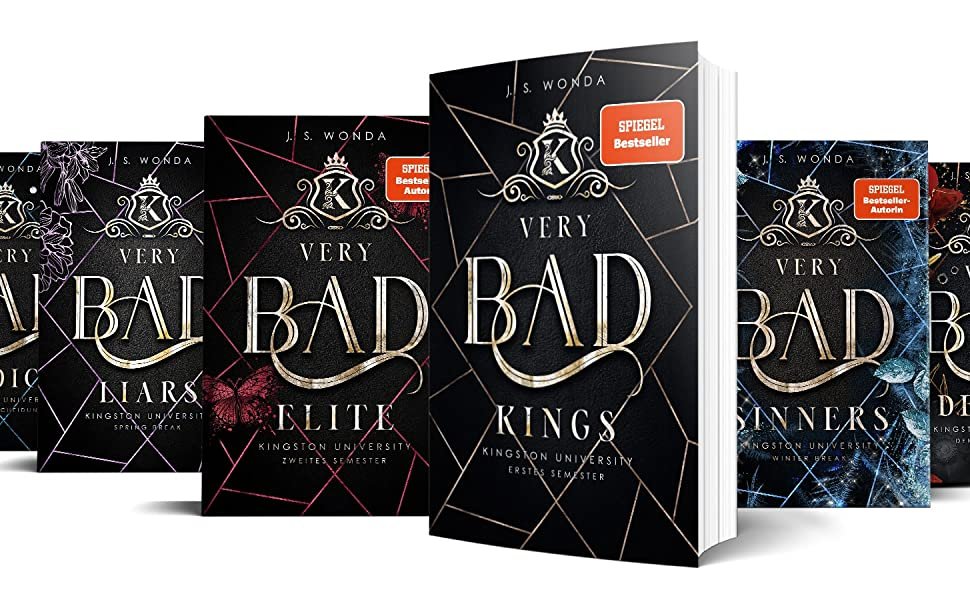 „Very Bad“-Reihe von Jane S. Wonda: Die richtige Reihenfolge der ...