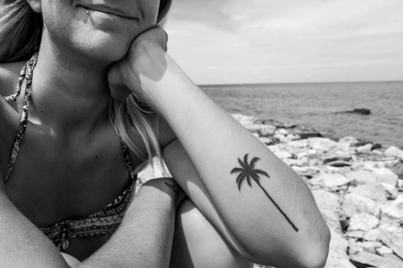 Wunderschne Palme Tattoo Bedeutung Bilder